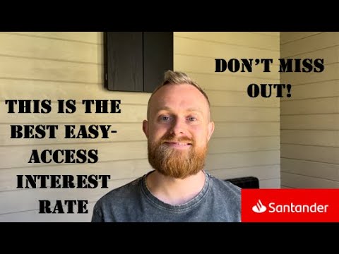 Santander announces BEST easy access interest rate… don’t miss out!