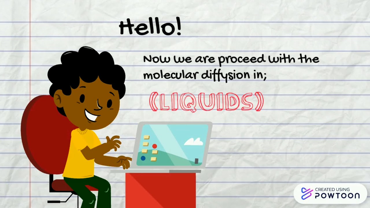 Mass Transfer Through Molecular Diffusion in Gas, Liquid and Solid.