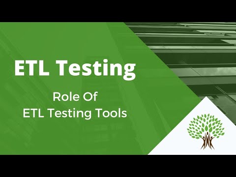 Role Of ETL Testing Tools
