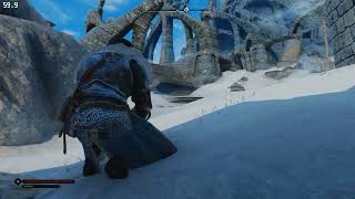 Lets Play Modded Skyrim Bleak Falls Brawl at Skyrim Special Edition ...