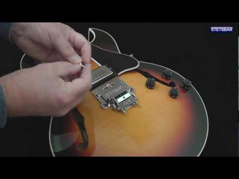 Stetsbar Bolt-On Tremolo Pro II Nickel Stop Tail Fits | Reverb España