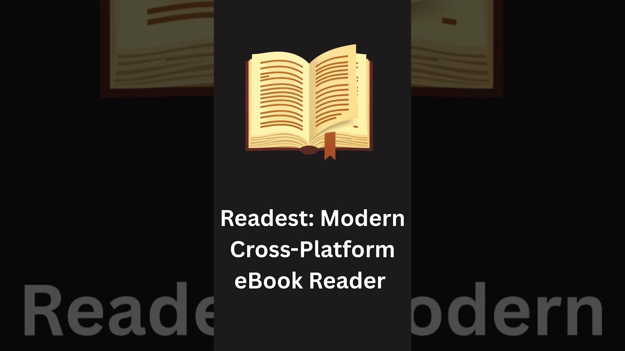 Readest: Modern Cross Platform eBook Reader