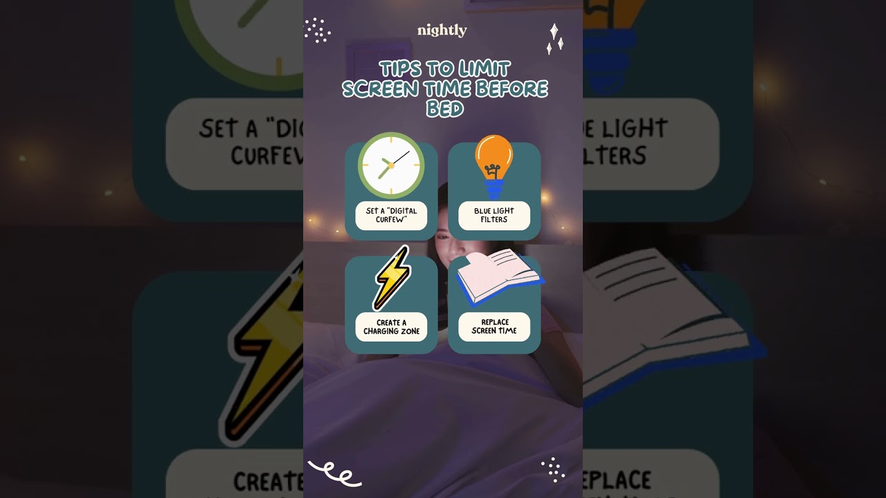 Tips to Limit Screen Time Before Bed