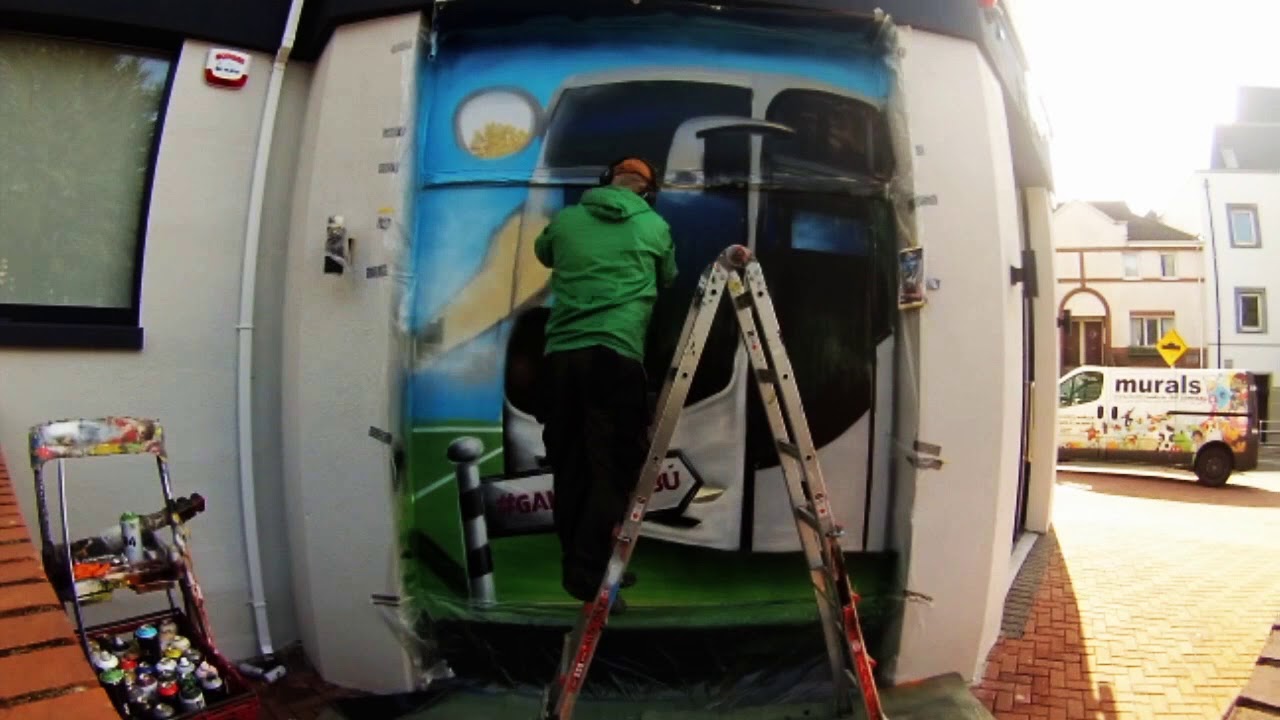 GoBus.ie Galway Hurling Mural 2017