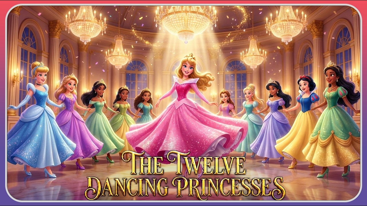 The 12 Dancing Princesses - A Magical Retelling of Secrets, Courage, Enchantment | Full 3D Animation