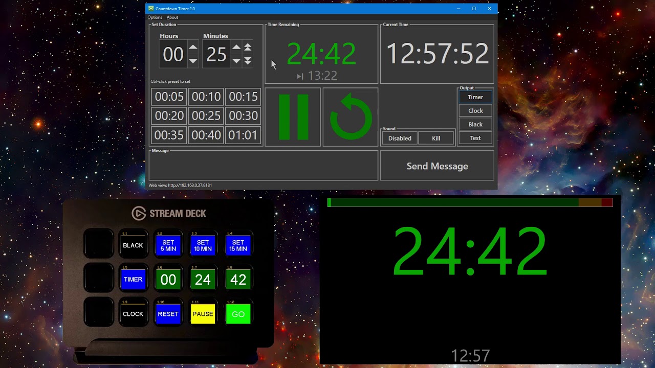 Irisdown Countdown Timer - Companion module walkthrough