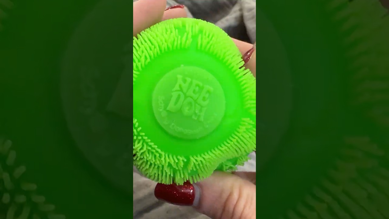 Unboxing the Needoh Fuzzball (So Satisfying)