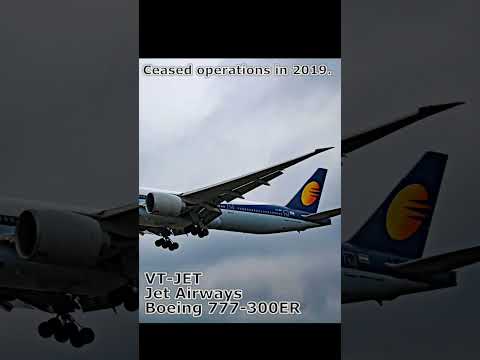 VT-JET: Jet Airways Boeing 777-300ER (Airline Ceased Operations In 2019)