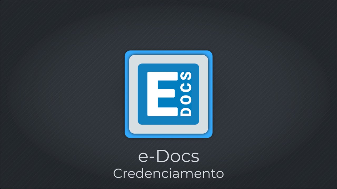 Curso: e-Docs para o cidadão. Aula 05 - Solicitar Credenciamento de Processos