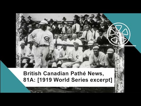 British Canadian Pathé News, 81A: [1919 World Series excerpt]