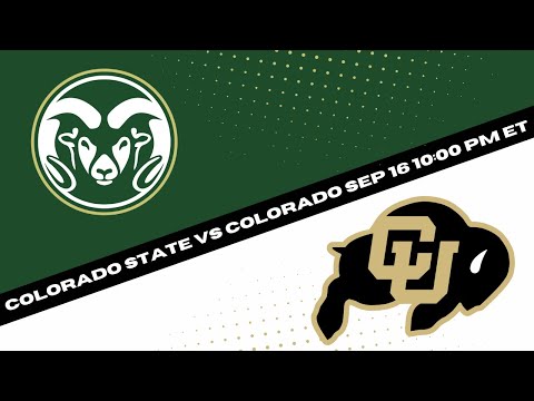 Colorado vs Colorado State Predictions, Picks and Best Odds - Week 3 ...