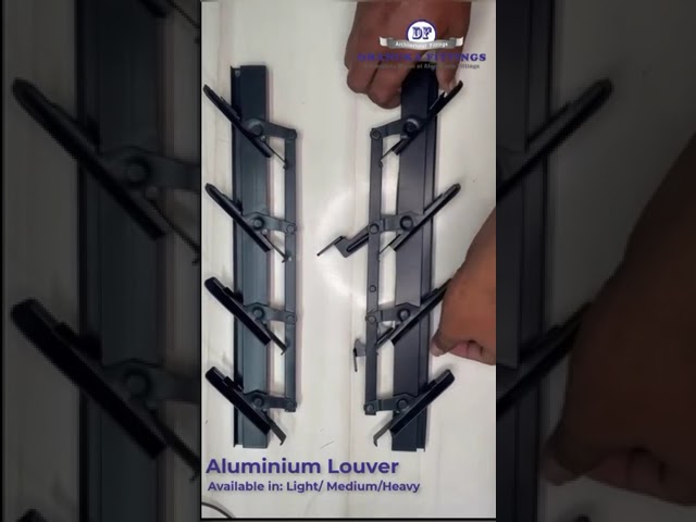 Aluminum Louvers - Fix Aluminium Louvers Manufacturer from Thane