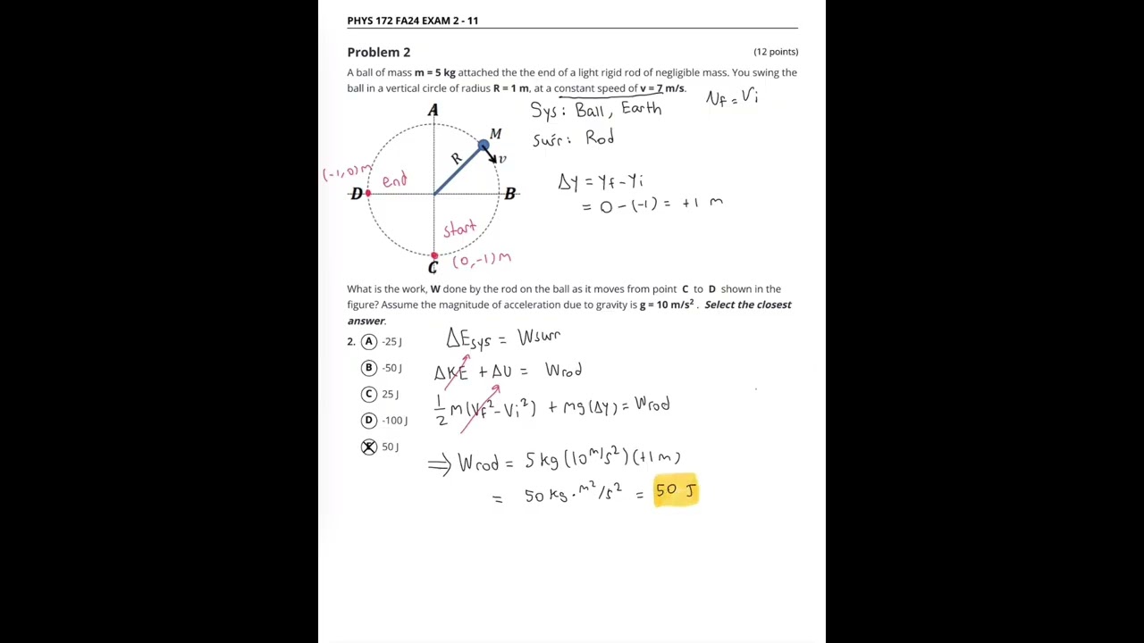 PHYS 172 Fall 2024 Exam 2