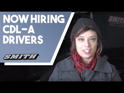 Now Hiring CDL-A Drivers Smith Trucking