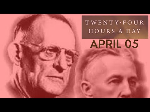 24 hrs a Day Hazelden Book Audio - April 05 #alcoholic #alcoholism #alcoholicanonymous