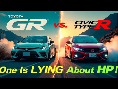 2025 Toyota GR Corolla vs. Honda Civic Type R — One Is Lying About Its Horsepower! | Auto Saga