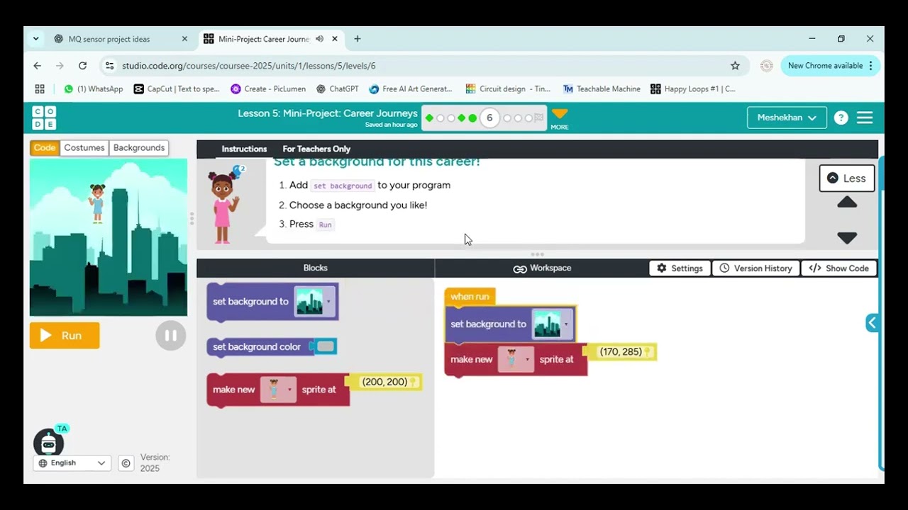 Code.org Course E – Lesson 5 | Events in Programming