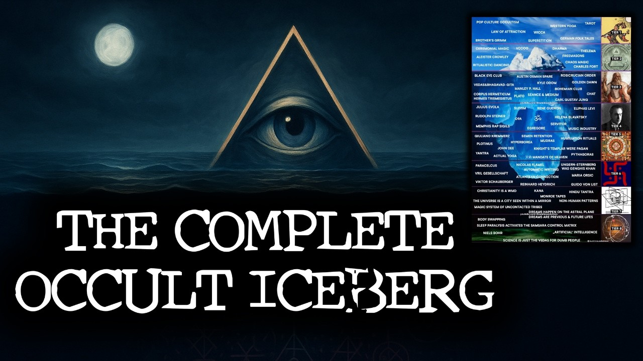 The Complete Occult Knowledge Iceberg Explained