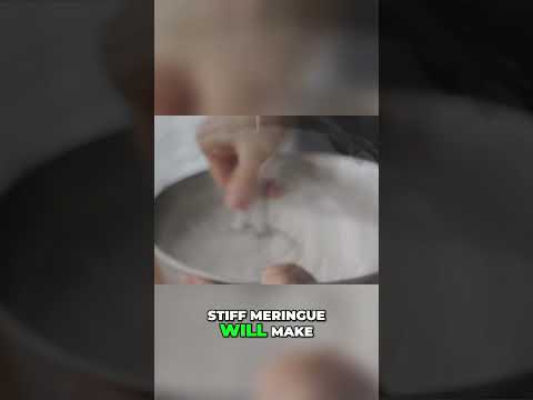 Meringue Magic: Soft vs. Stiff Peaks for Baking Success!
