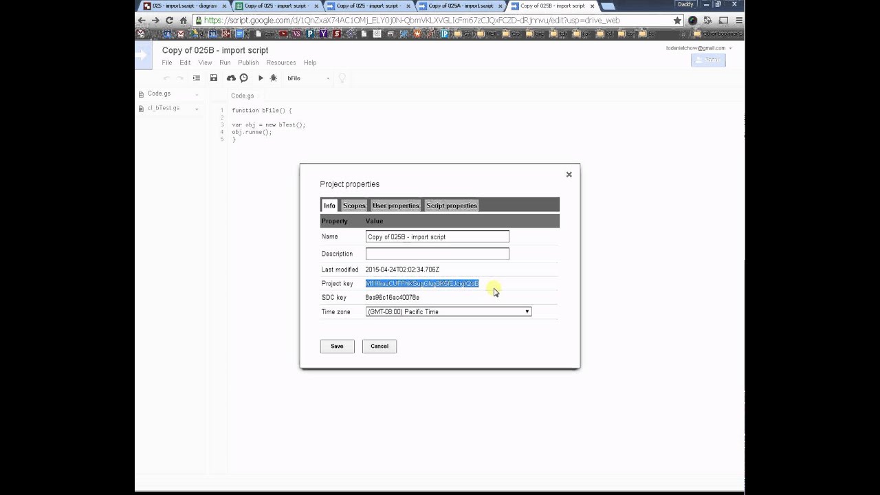 Google Apps Script - Using libraries, versions to manage a project [3 / 3]