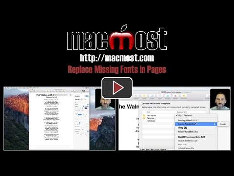 Replace Missing Fonts in Pages (#1378)