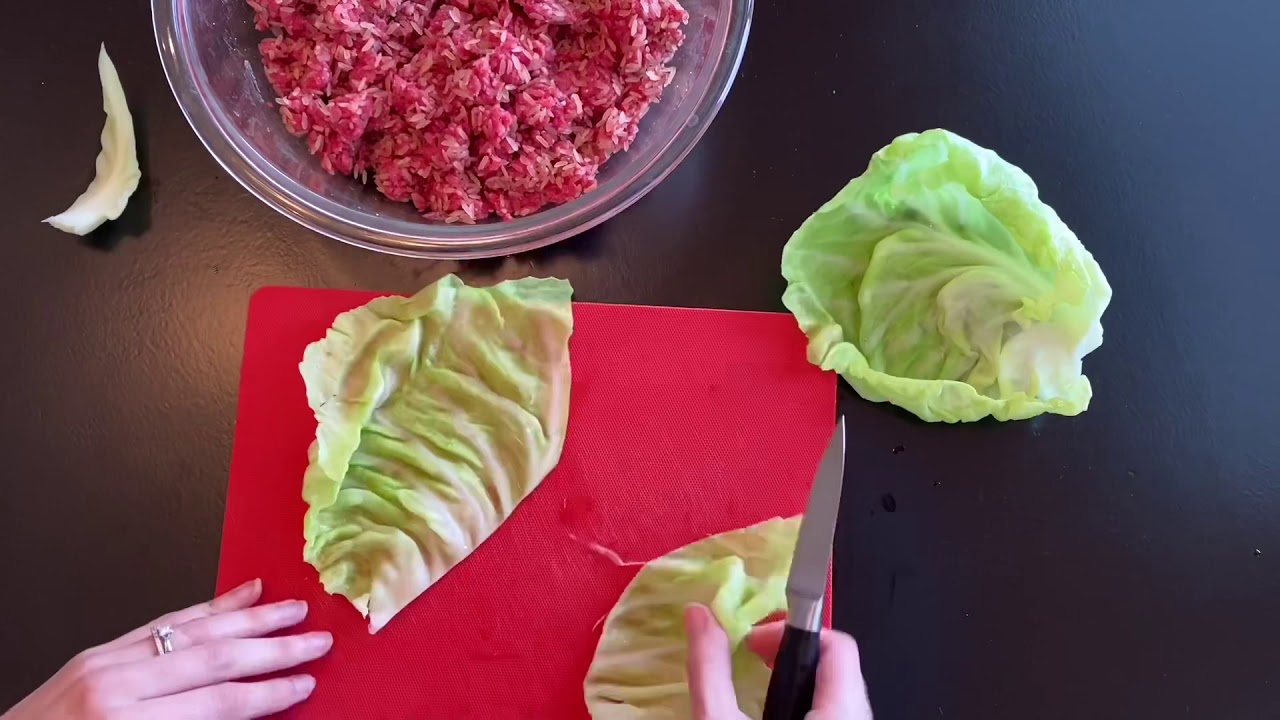 How To Roll Cabbage Rolls - A Pinch Of Adventure