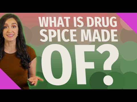 What is drug spice made of?