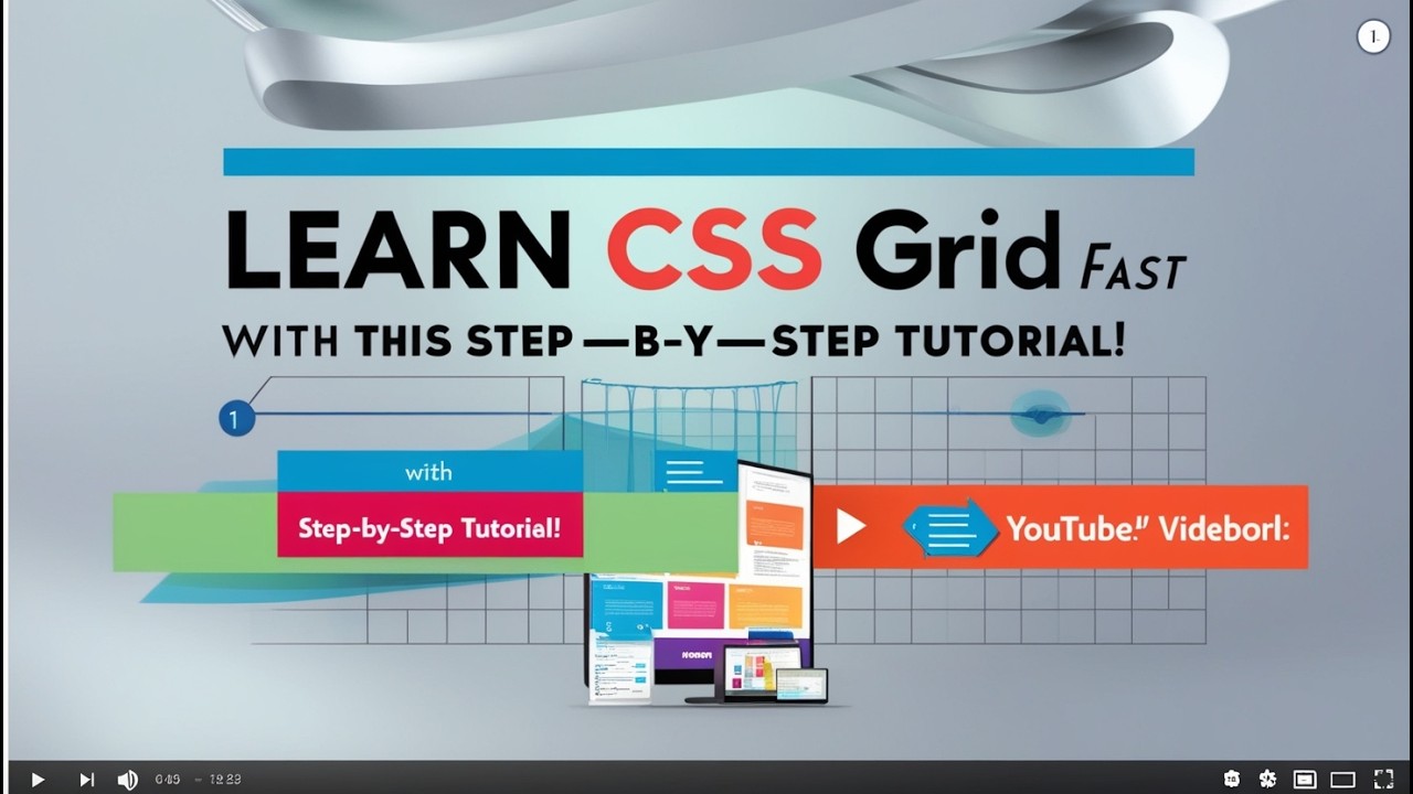 Learn CSS Grid FAST with this STEP-BY-STEP Tutorial!