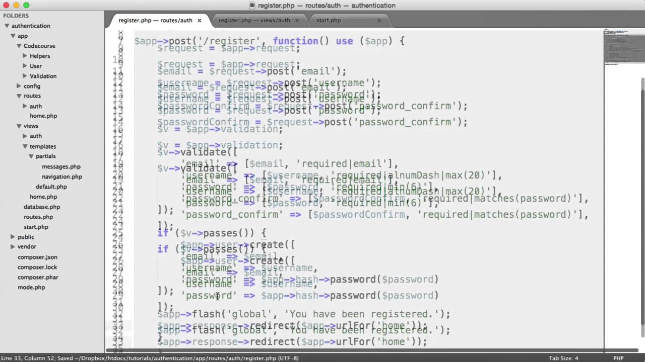 PHP Authentication: Validation (12/30)