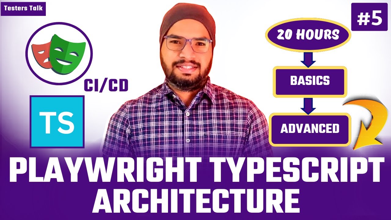 Playwright TypeScript #5 Playwright Architecture | Playwright Testing Tutorial
