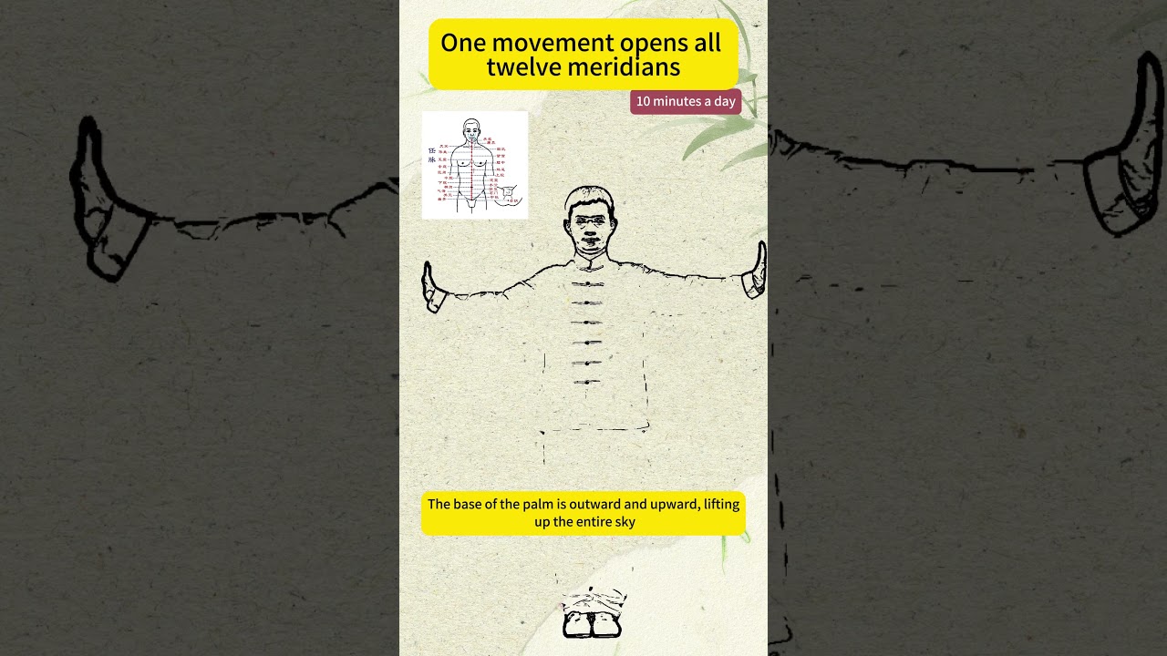 One Powerful Move Opens All 12 Meridians | Ancient Chinese Energy Channel Exercise