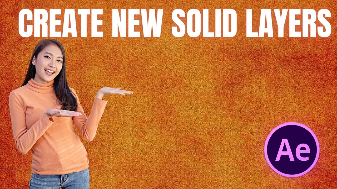After Effects : How To Create New Solid Layers
