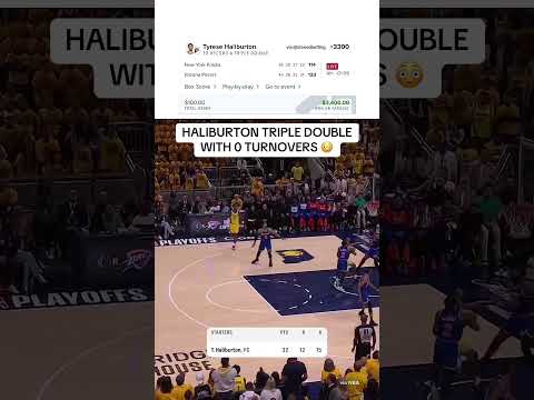 “Overrate that” 😤 #tyresehaliburton #nba #nbaplayoffs #knicks #pacers