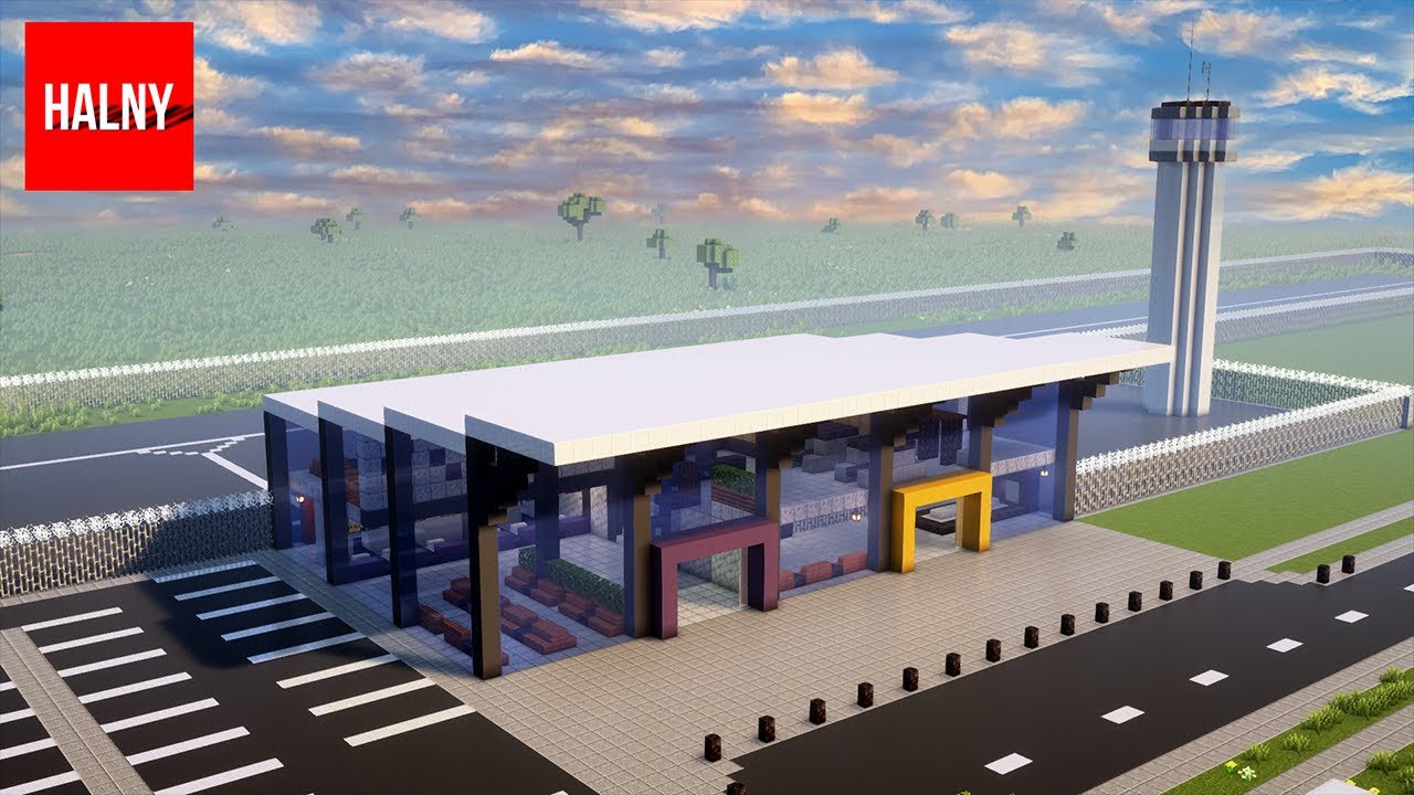 How to build an airport in Minecraft - Minecraft Builders