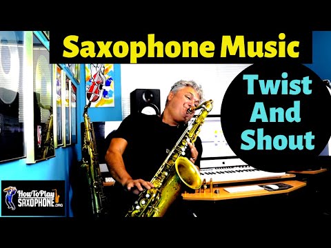 Twist And Shout - Sax Cover - Saxophone Music with Backing Track