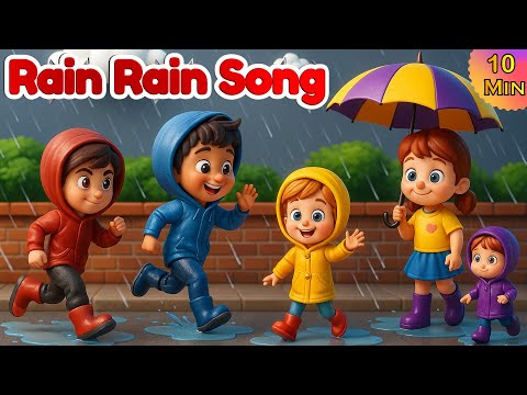 🌧️☀️ Fun Rainy and Hot Weather Songs for Kids | Summer Rain Songs for Toddlers | Weather Music! 🌈