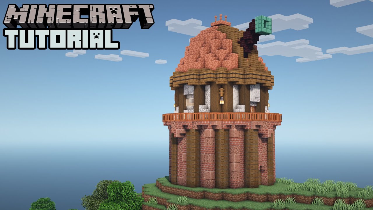 Minecraft - Observatory Tutorial (How to Build)