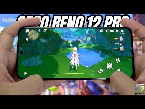 Oppo Reno 12 Pro test game Genshin Impact Max Graphic | Highest 60 FPS