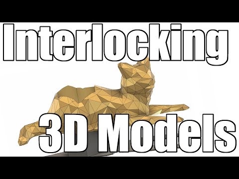 Interlocking Low Poly Skulls by AdamsLab - Thingiverse