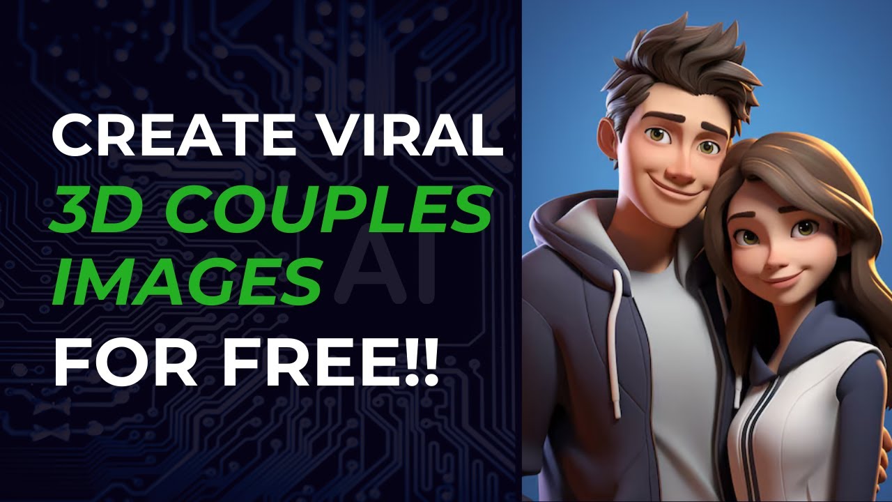 How to Easily Make a 3D Image of Couples with AI (FOR FREE)