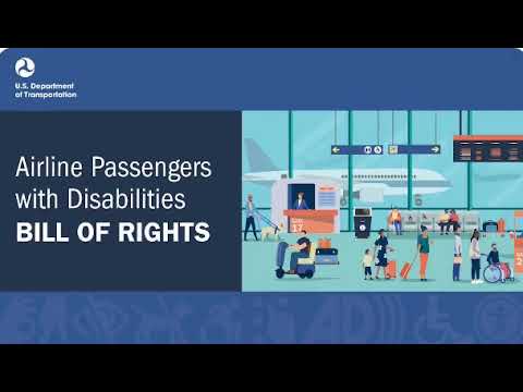 Bill of Rights for Airline Passengers with Disabilities 2022 07 08