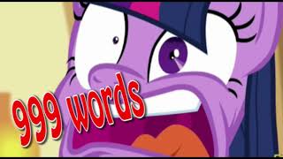 999 Words - Fimfiction