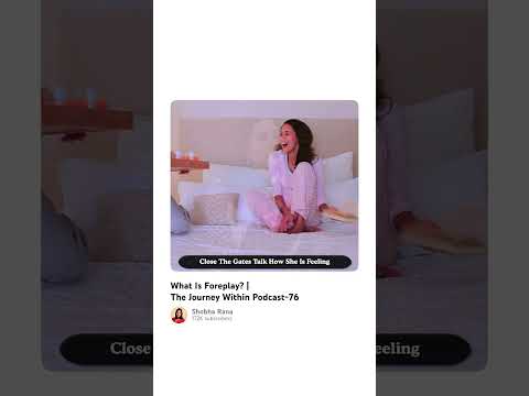 What Is Foreplay? @DrNehaMehta