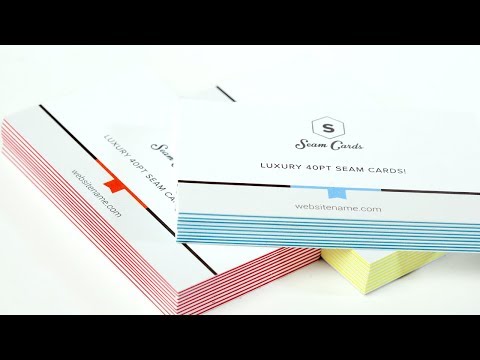 Ultra Thick Seam Cards