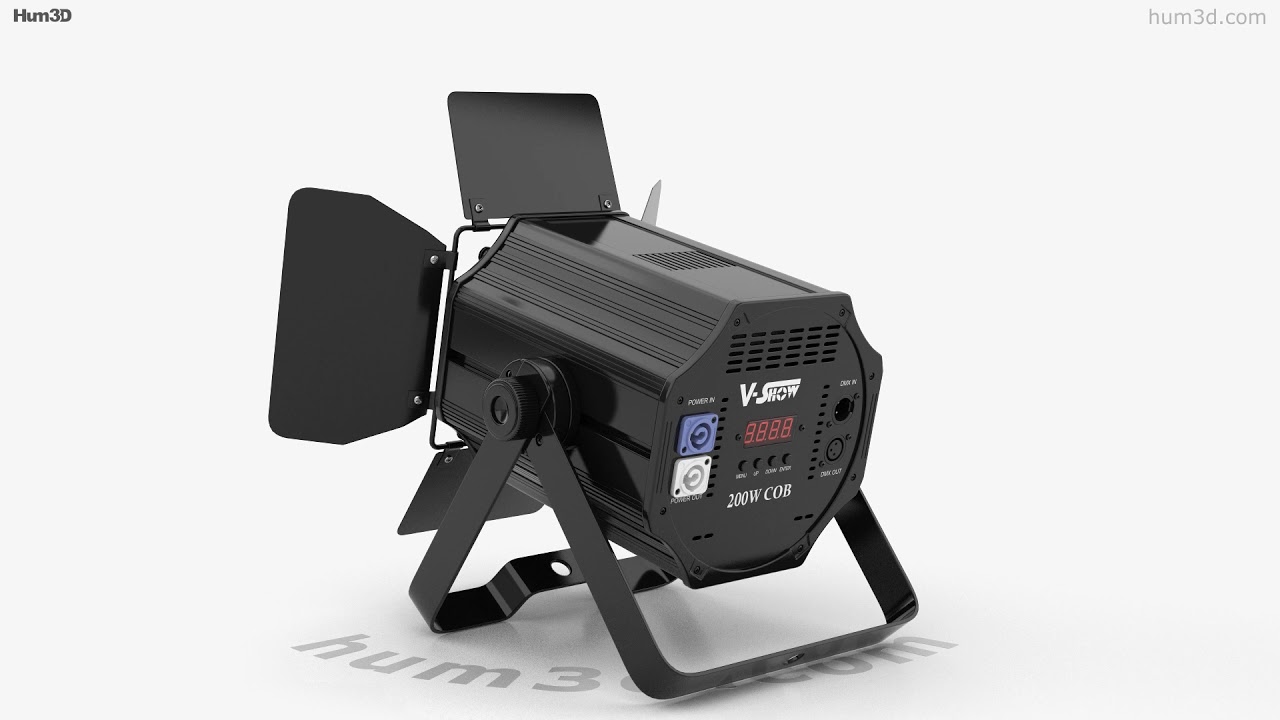 Stage Light 01 3D model by 3DModels.org