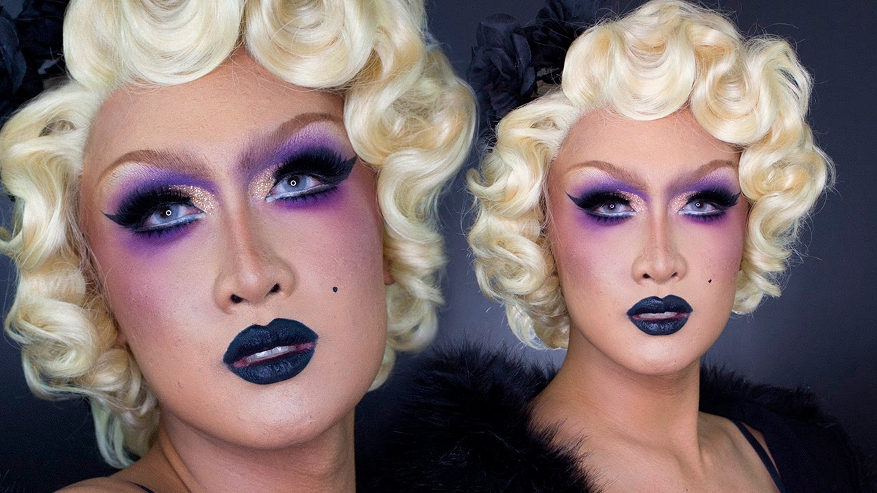 1920s Flapper Drag Makeup Tutorial