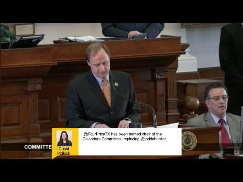Texas House Speaker Dennis Bonnen announces committee chairs