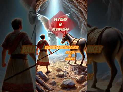 Balaam’s Talking Donkey: Miracle or Symbol? #mystery #mythology #magic