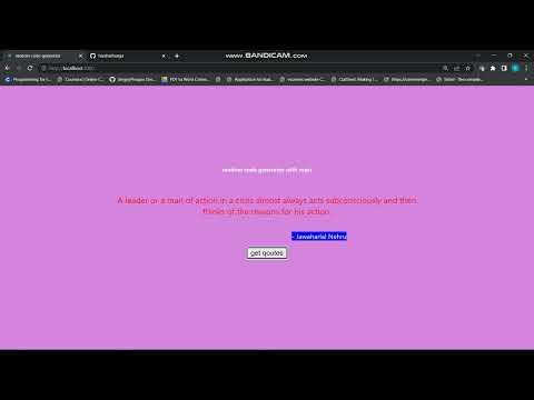 random quote generator