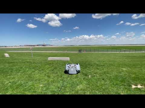 Windy Landing at GRR International Airport